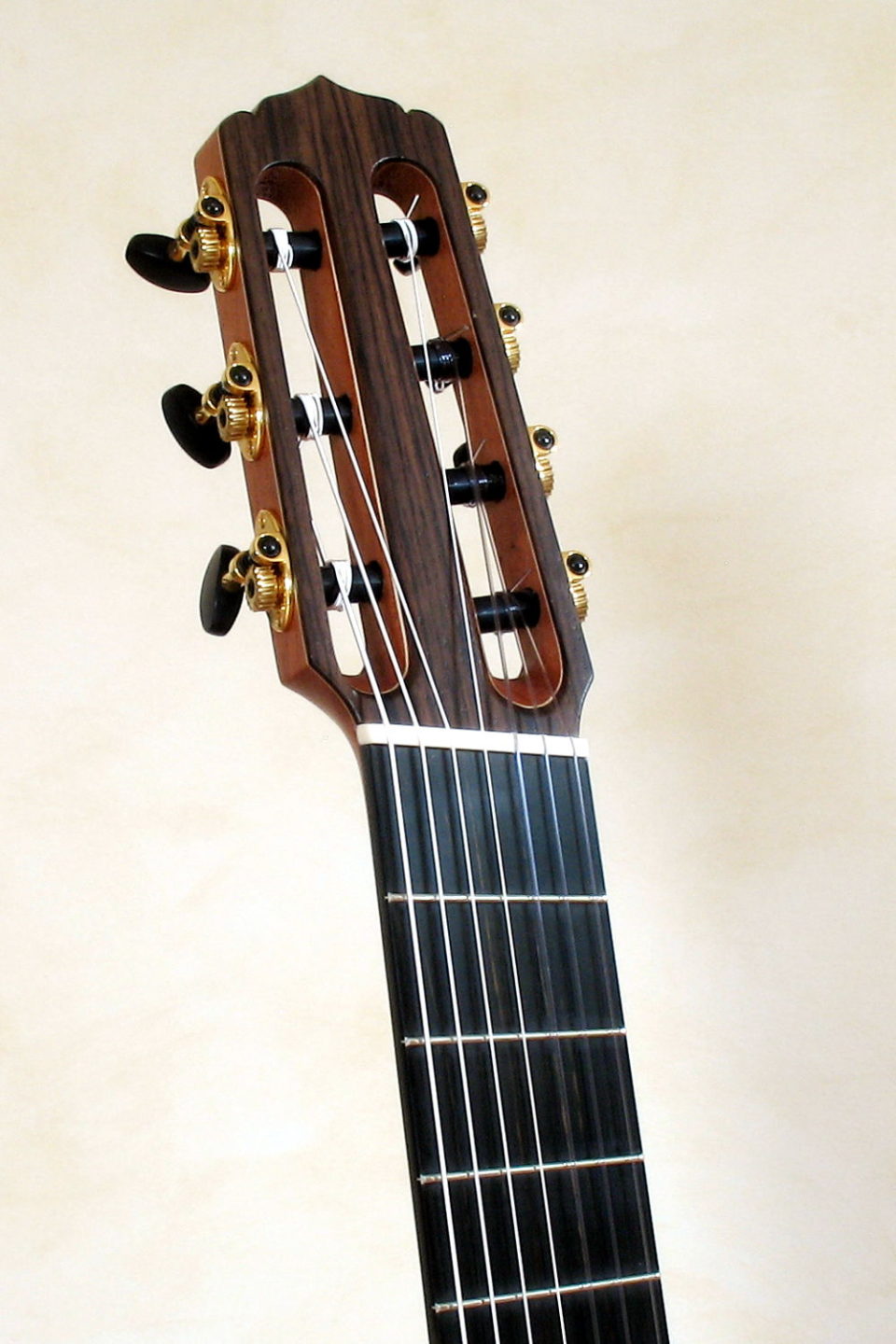 7-string Classical Guitar with Fanned Frets - Stoll Guitars