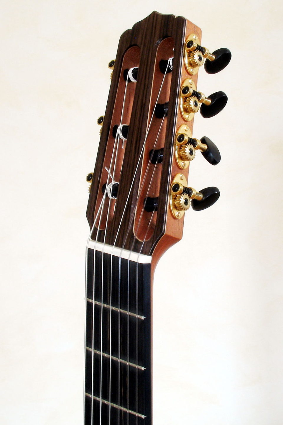 7-string Classical Guitar with Fanned Frets - Stoll Guitars