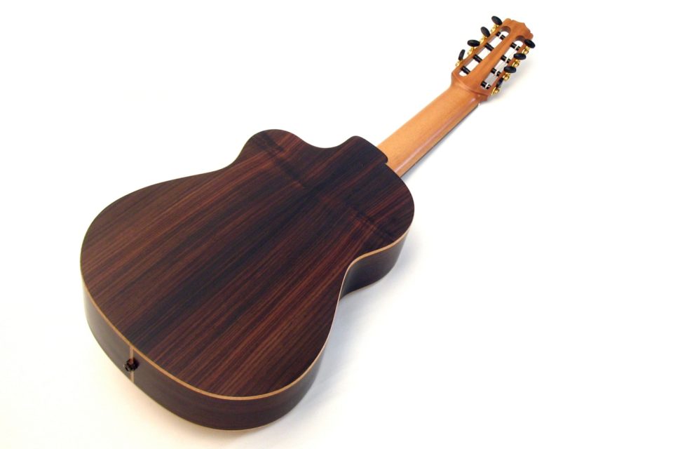 8-string Classical Guitar with Cutaway, Fanned Frets and Pickup - Stoll ...