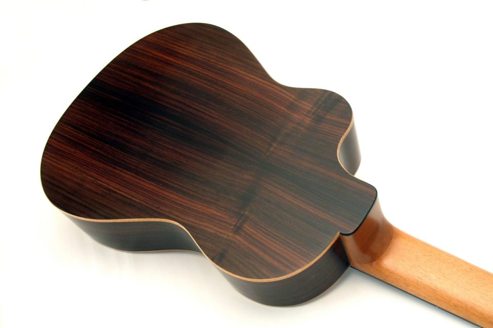 8-string Classical Guitar with Cutaway, Fanned Frets and Pickup - Stoll ...