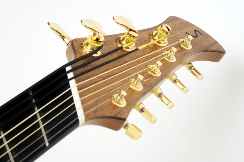 Hybrid 8-String Guitar 3 Basss 5 Steel Strings Stoll Guitars