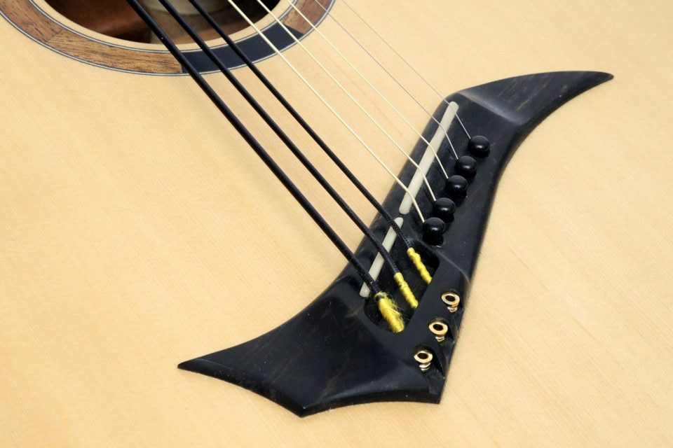 Hybrid 8-String Guitar 3 Basss 5 Steel Strings Stoll Guitars