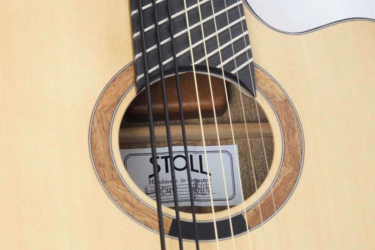 Hybrid 8-String Guitar 3 Basss 5 Steel Strings Stoll Guitars