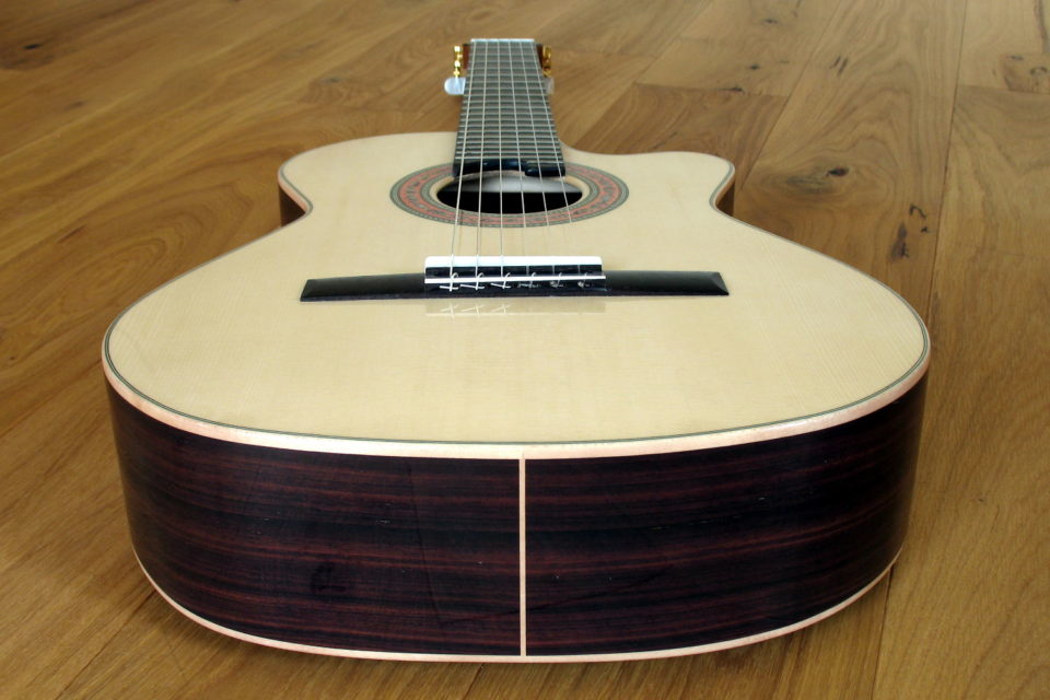 Small Classical Guitar for Small Hands and Small Players, Cutaway ...
