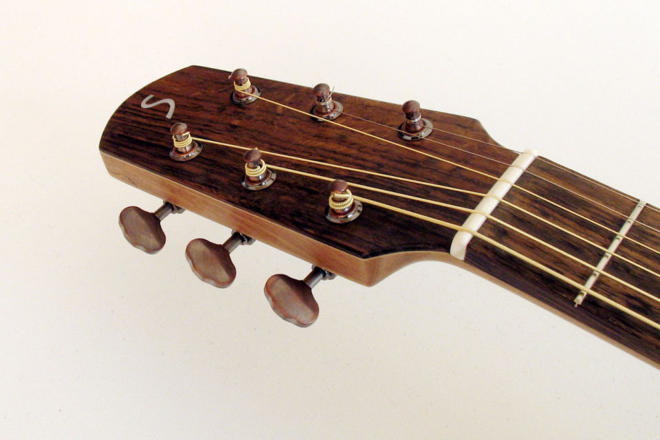 Local Wood Steel String: Ambition Fingerstyle Walnut - Stoll Guitars